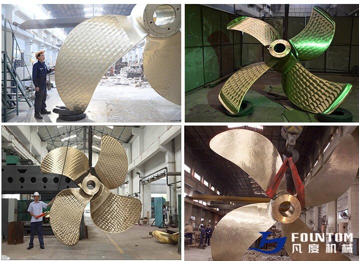 High Speed 7 Blade Marine Propeller Manufacturer - Fountom Marine