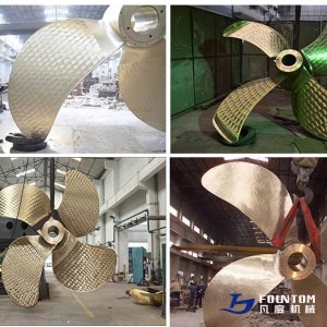High Speed 7 Blade Marine Propeller Manufacturer - Fountom Marine