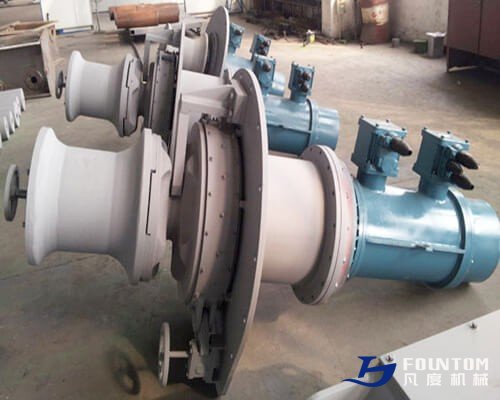 Electric Capstan For Ships, Ship Builder Trusted Maker - Fountom Marine