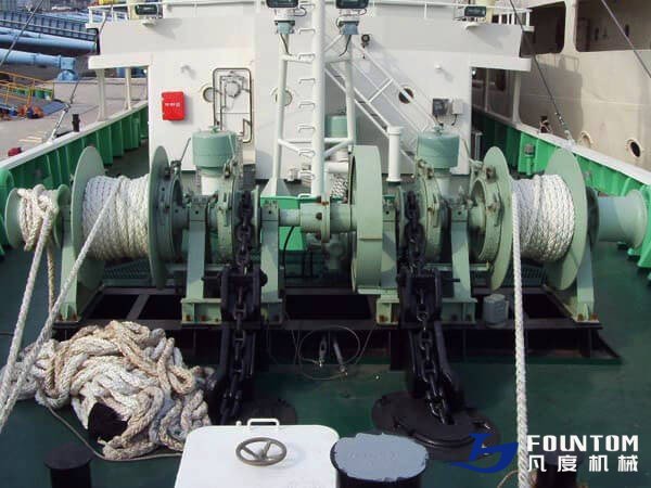 Electric Anchor And Mooring Combined Winch Design | Fountom Marine
