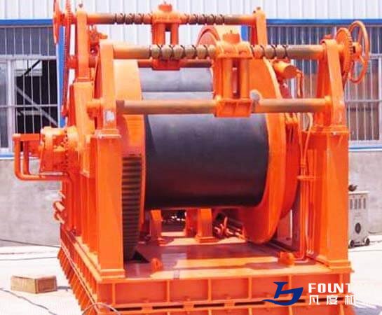 Marine Diesel Engine Driven Winch For Towing | Fountom Marine