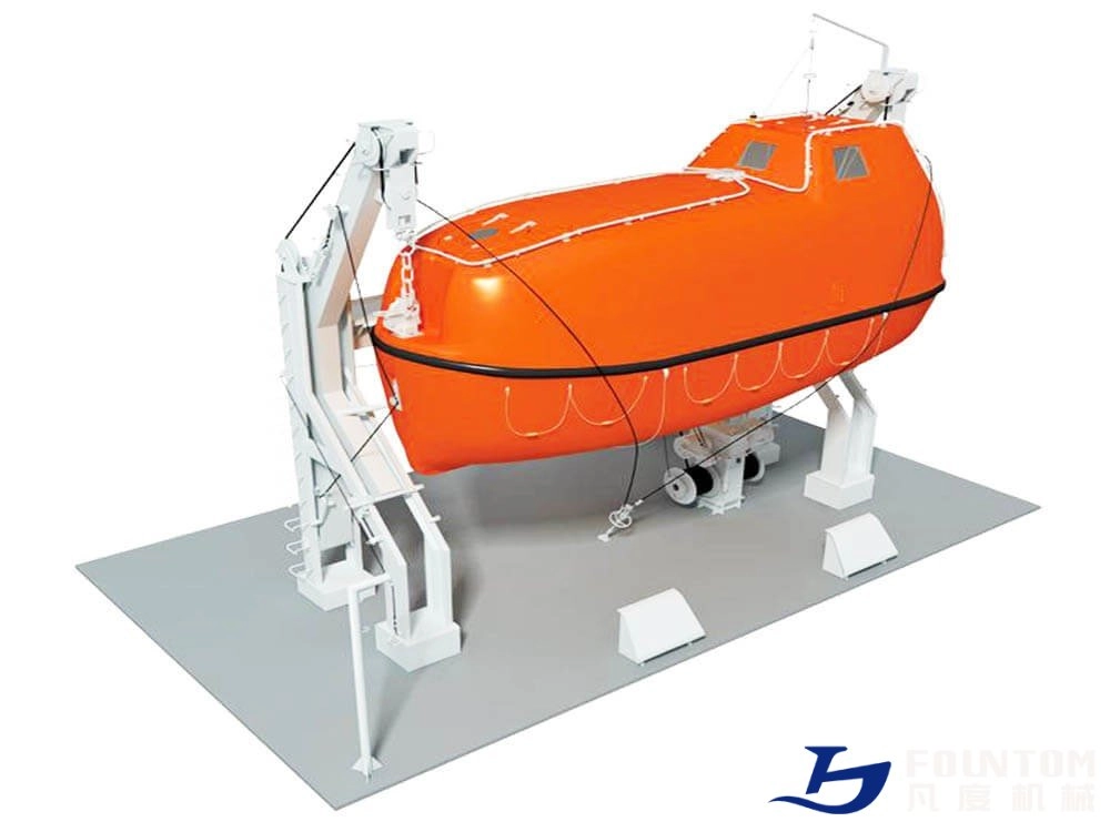 Gravity Davit And Enclosed Lifeboats Supplier - Fountom Marine