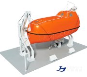 Lifeboat And Rescue Boat With A Frame Launching Davit | Fountom Marine