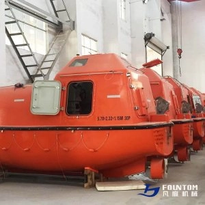 Overhead Rolling Davit For Lifeboat And Rescue Boat - Fountom Marine
