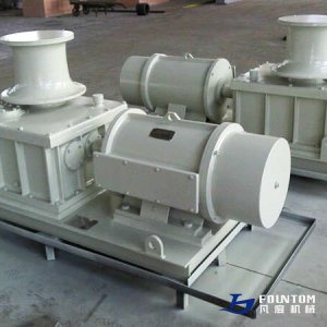 Horizontal Mooring Capstan Driven By Electric Motor - Fountom Marine
