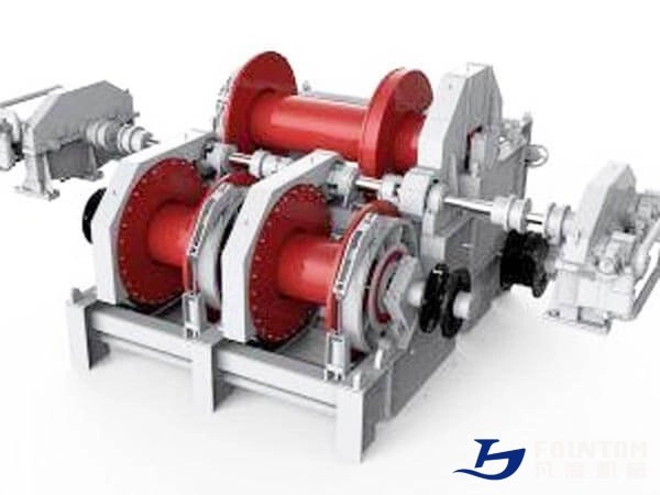 Marine Hydraulic Winch For Anchor Handling And Towing - Fountom Marine